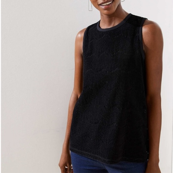 LOFT | Tops | Nwt Loft Velvet Shell | Poshmark